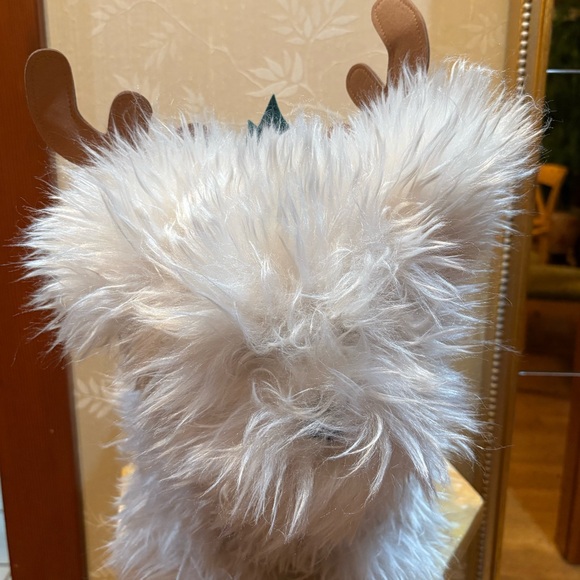 Pottery Barn | Accents | Pottery Barn Dog With Antlers Pillow | Poshmark